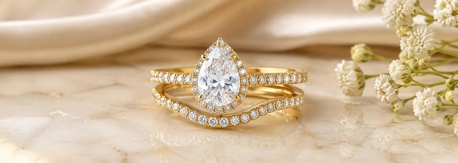 Moissanite Bridal Ring Sets for Women | Venust Diamonds